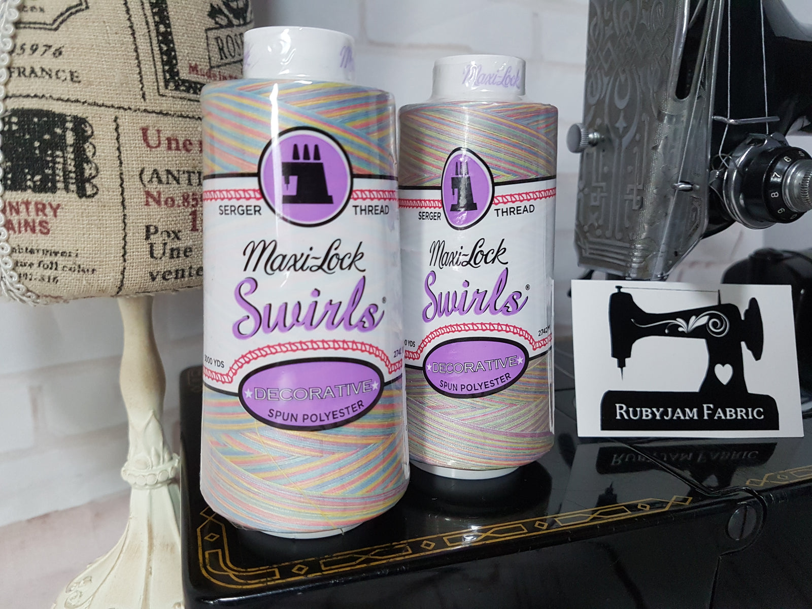 Maxi-Lock Swirls Thread - Pastel Sprinkles – Rubyjam Fabric