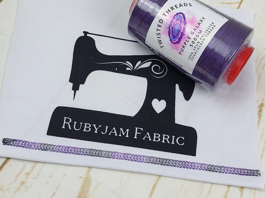 Purple Galaxy - Twisted Threads - 5000M Variegated Overlocker Thread ...